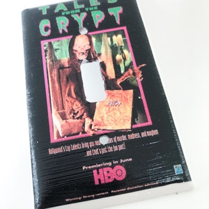 Tales From the Crypt Cryptkeeper Light Switchplate, Horror Movie ...