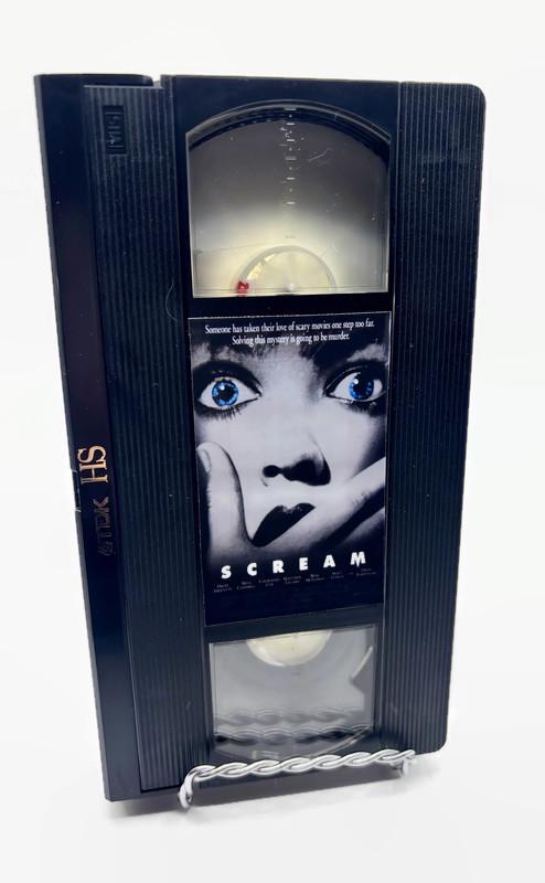 Scream VHS Lamp, Night Light, Ghostface, Custom VHS Tape Lamp, Horror ...