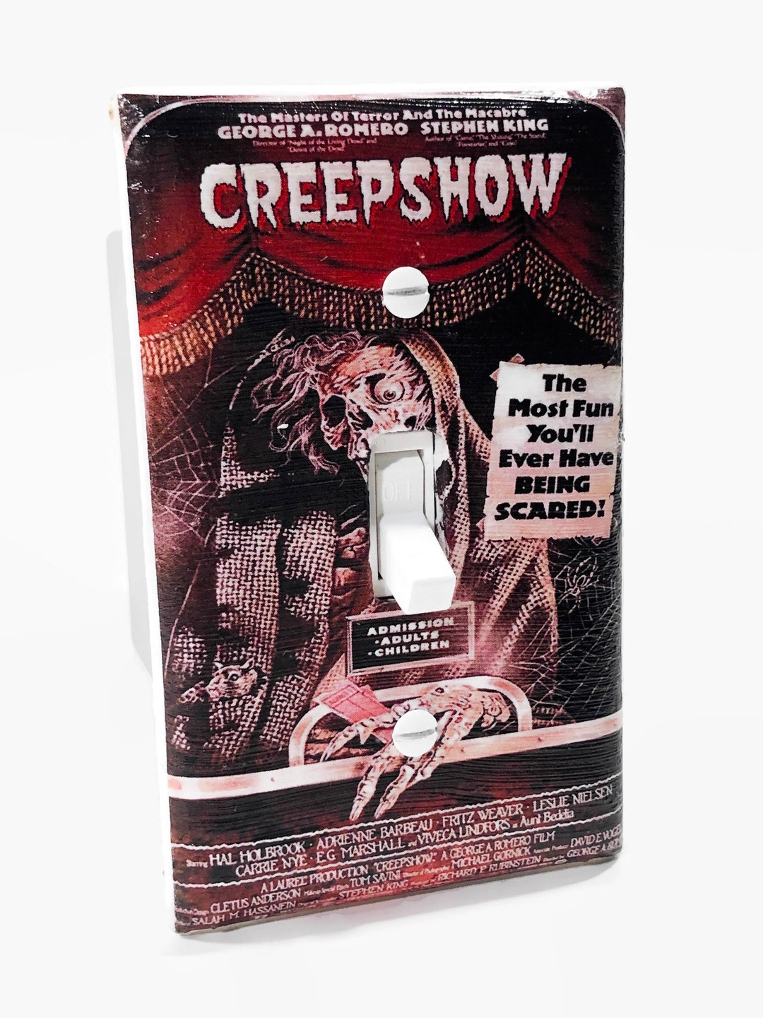 Creepshow Skeleton Light Switchplate, Stephen King, Horror Movie ...