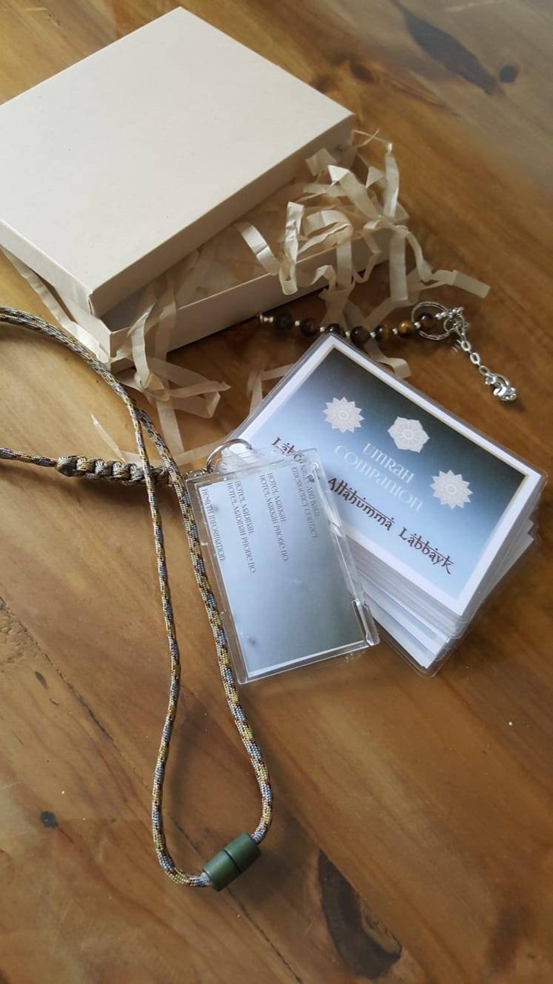 The Umrah Companion Gift Set Tiger Eye Umrah Hajj Dua | Etsy