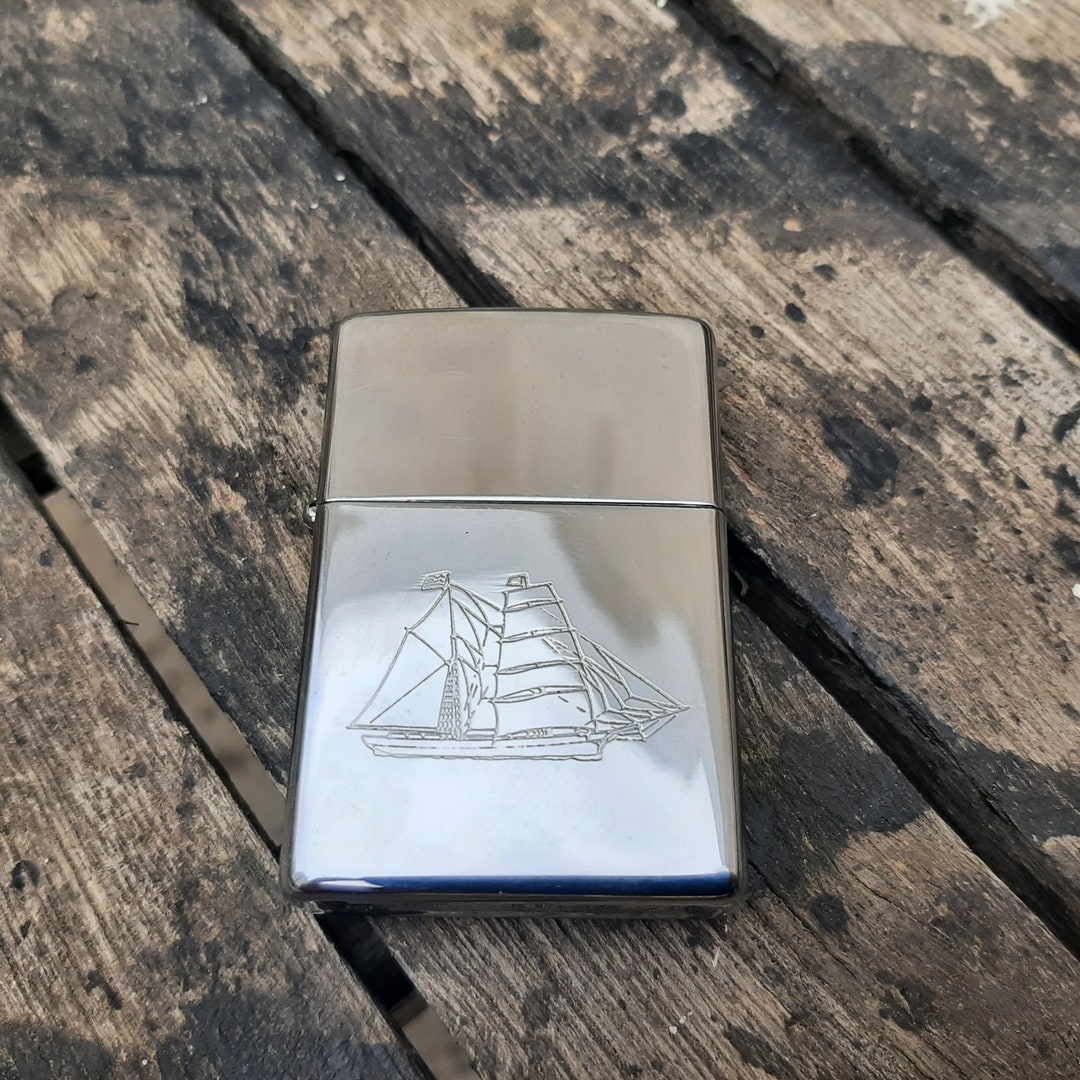 Zippo Lighter Vintage Boat - Etsy