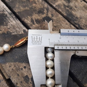 Freshwater Pearl Necklace White,,585 Clasp - Etsy