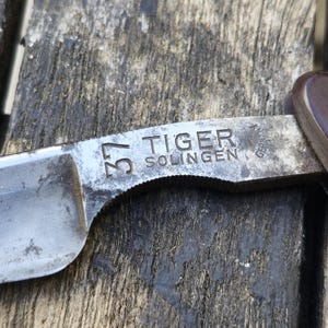 49g Shaving Blade Solingen VINTAGE TIGER - Etsy