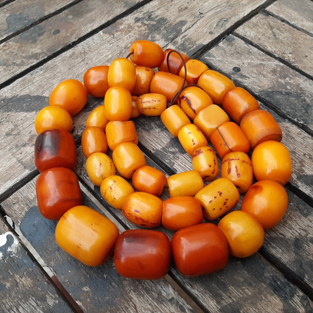 408g Neklace Bakelite Very Old - Etsy Canada