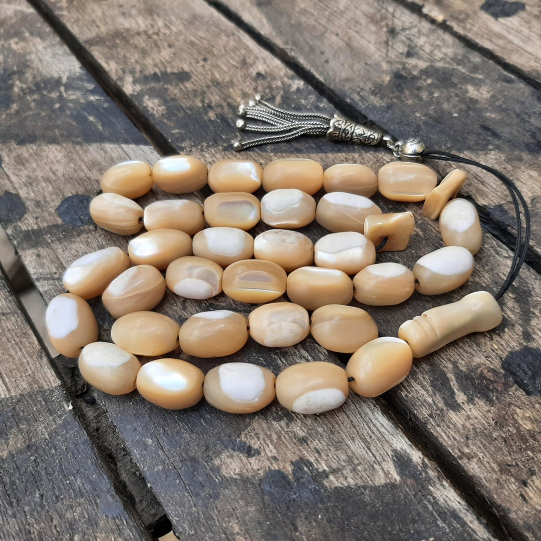 70g Very Old Tesbih Mother of Pearls - Etsy