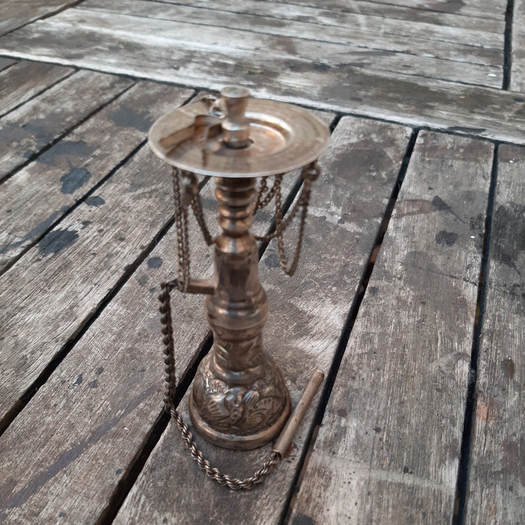 77g Very Old Miniature Decorative Hookah Silver900 - Etsy