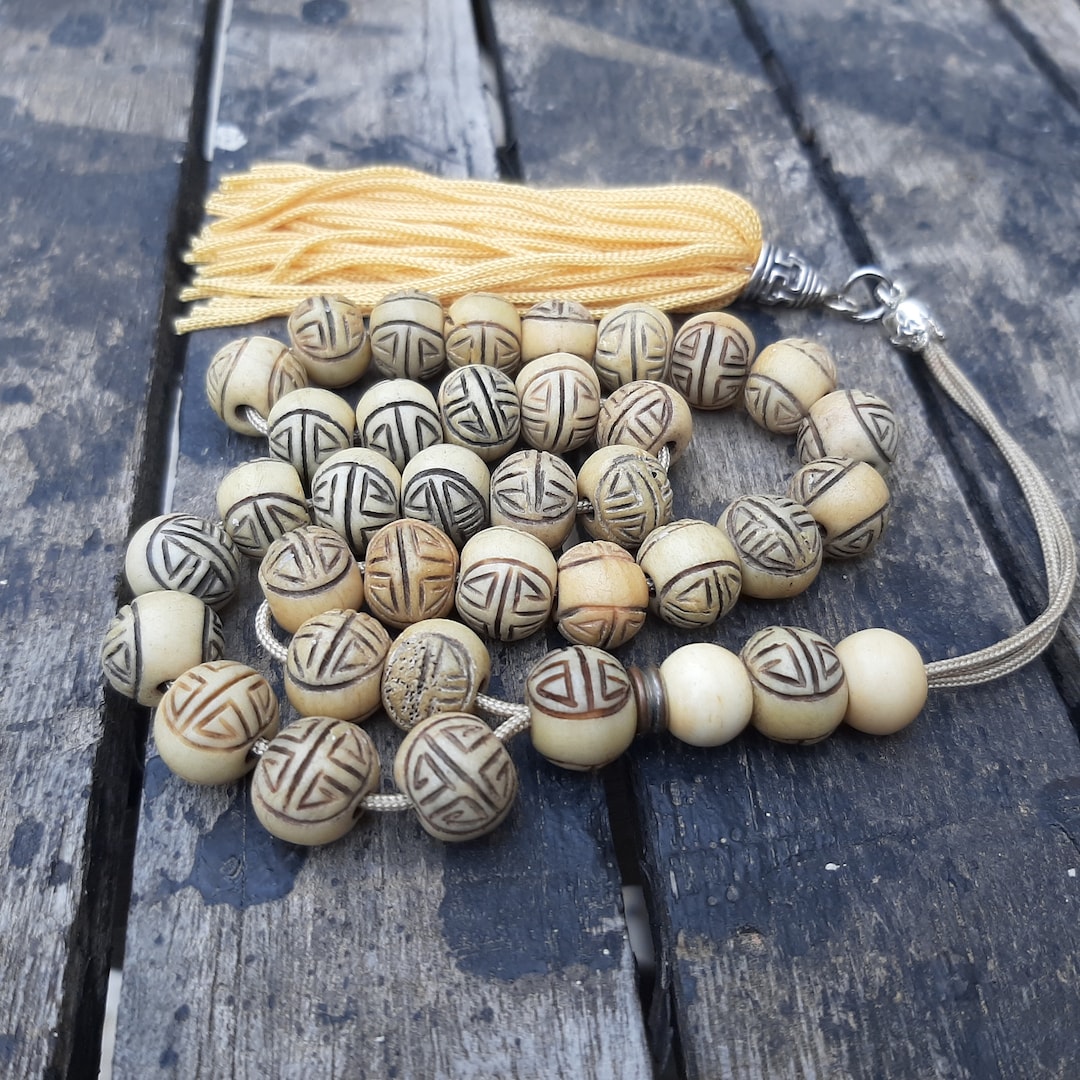 55g Yak Bone Tesbih Vintage - Etsy