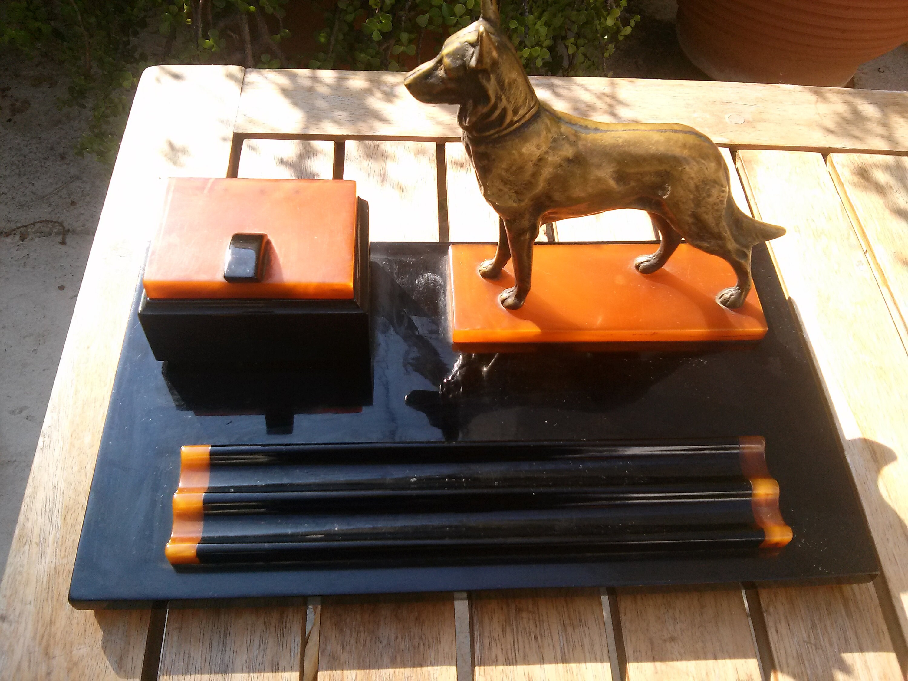 1754g Very Old Bakelite Objects of Desk | Etsy