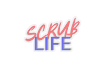 Scrub Life Sticker - Etsy