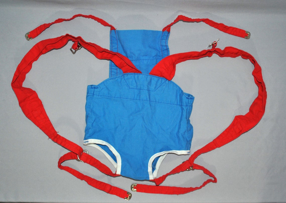 Vintage Gerry Cuddler Baby Carrier Retro 70s 80s Blue Red & | Etsy