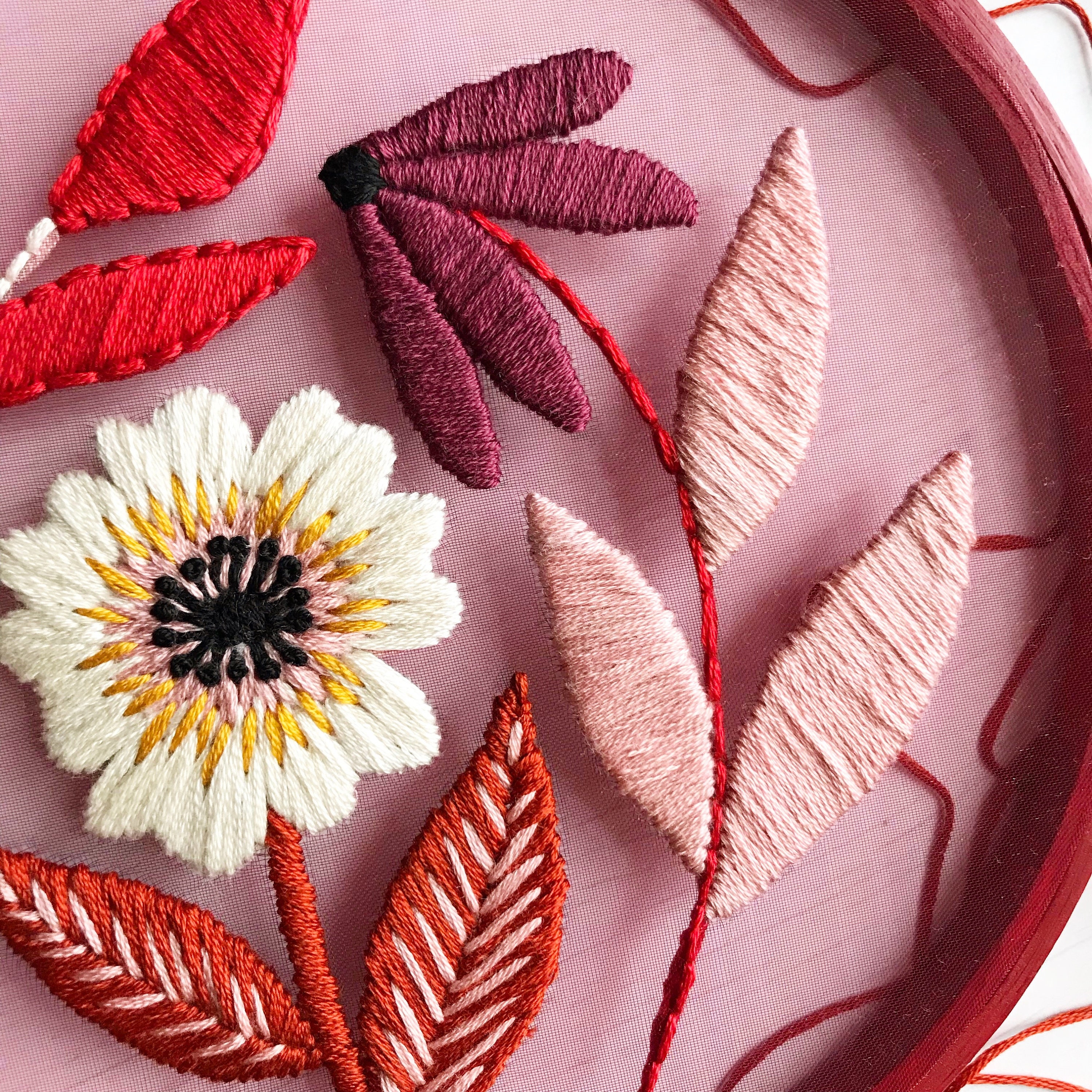 Floral Organza Pattern & Instructions - Etsy