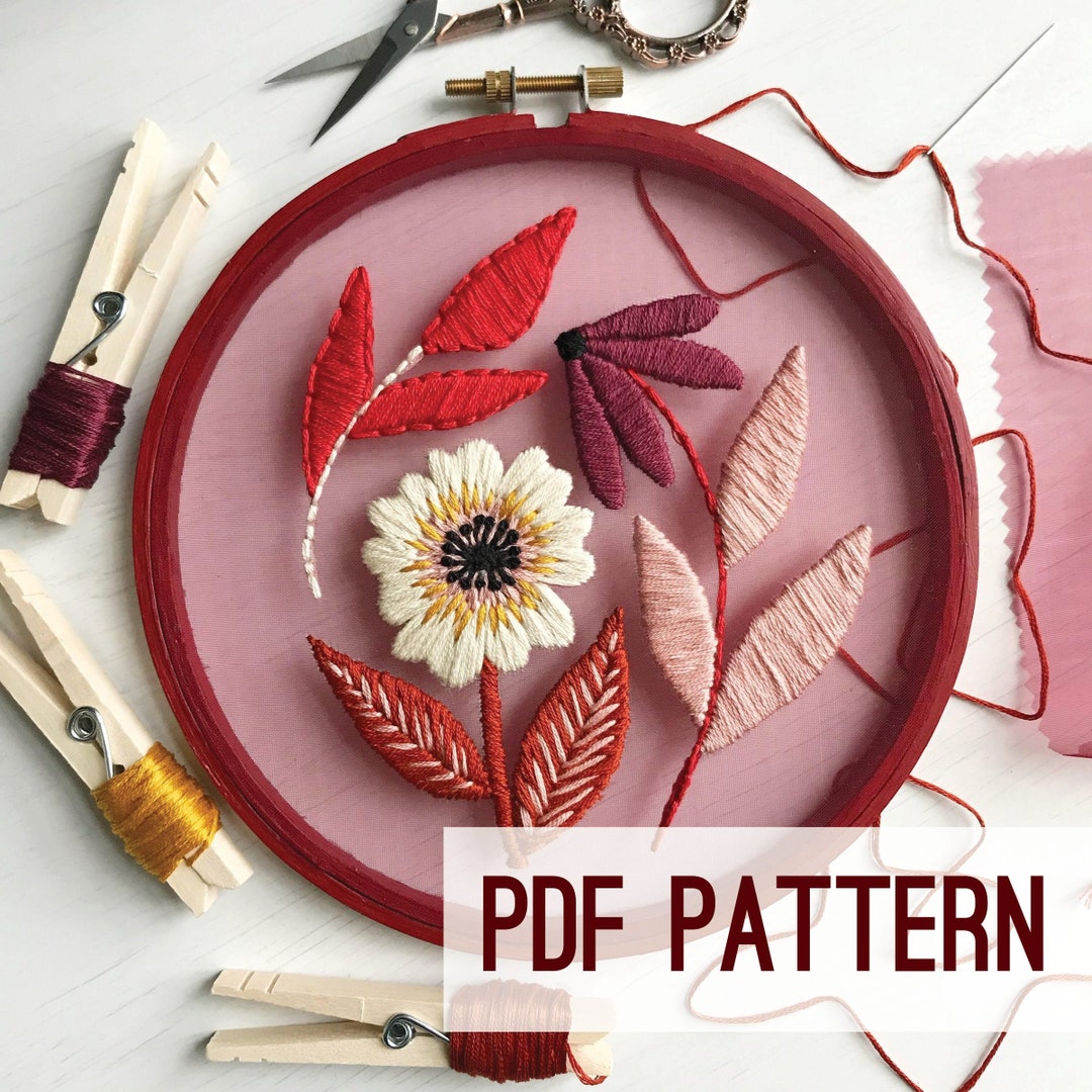Floral Organza Pattern & Instructions - Etsy Australia