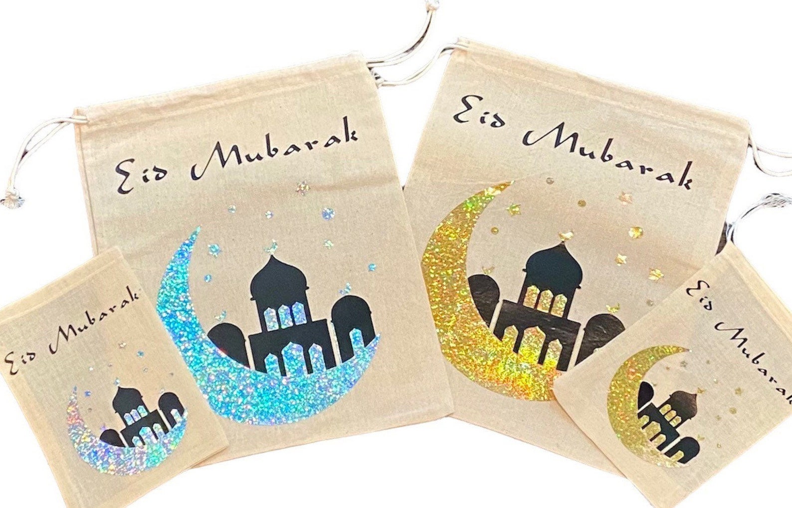 Eid Favor Bag - Eid Mubarak, Kids Favor Bag, Eidi Bags, Kids Eidi, Eid ...