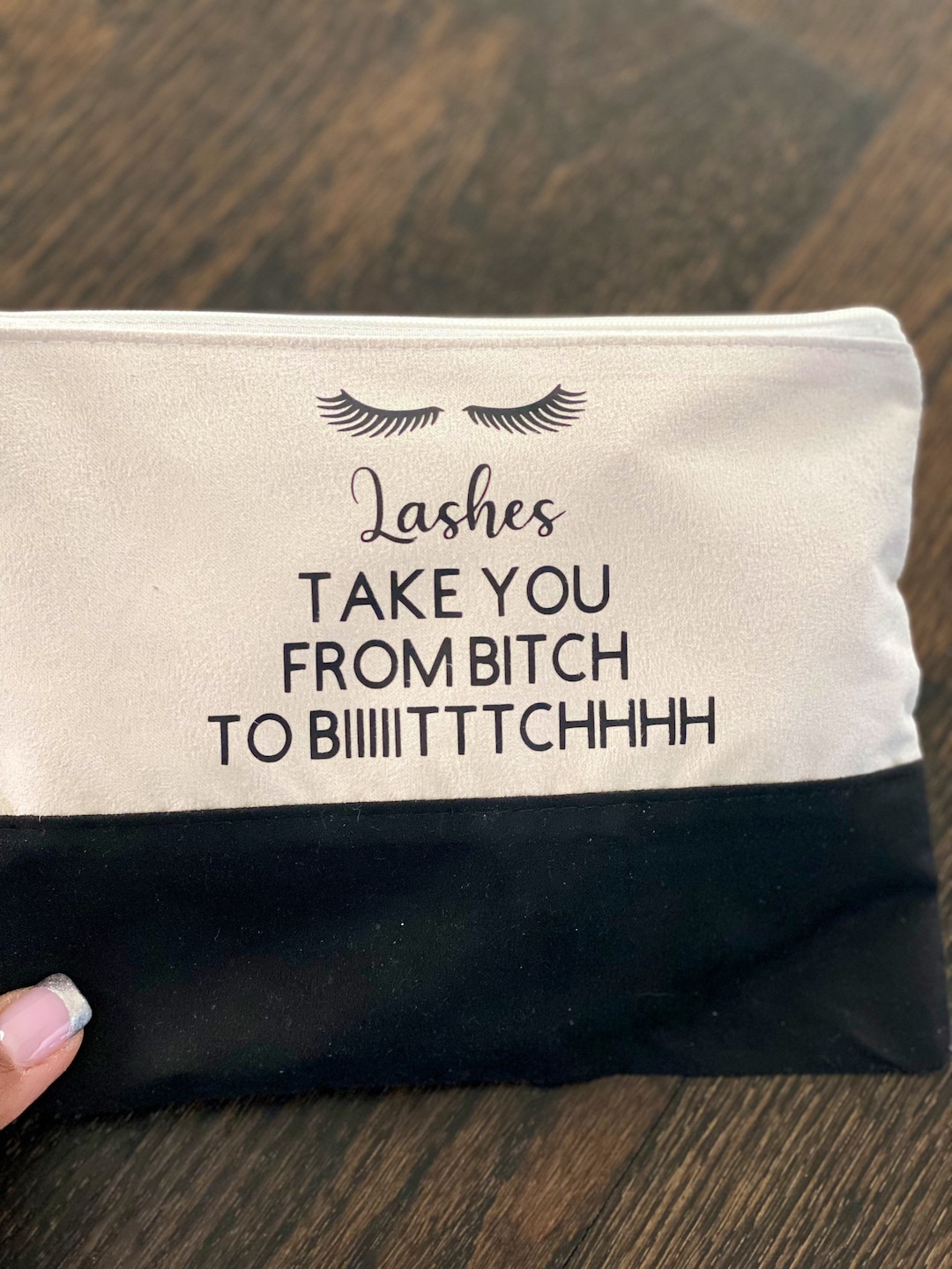 Lash Bae Cosmetics Bag, Lash Lover, Lash Tech Gift - Etsy
