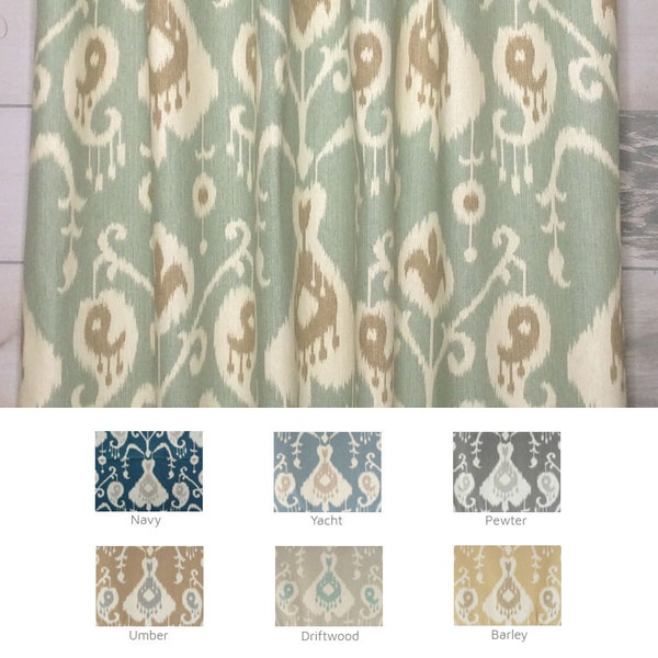 Ikat Curtains - Etsy