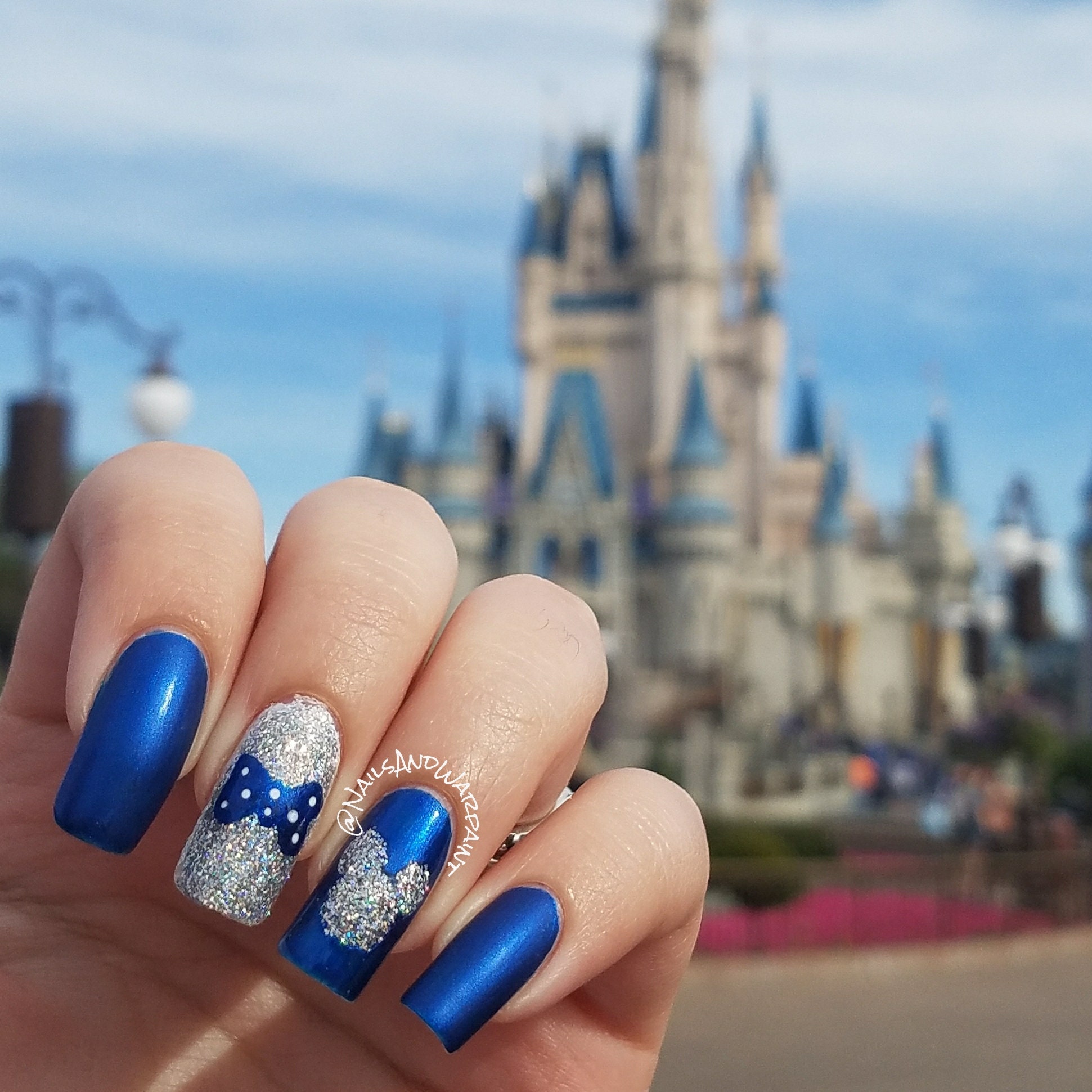 Mickey Mouse Disney Nails