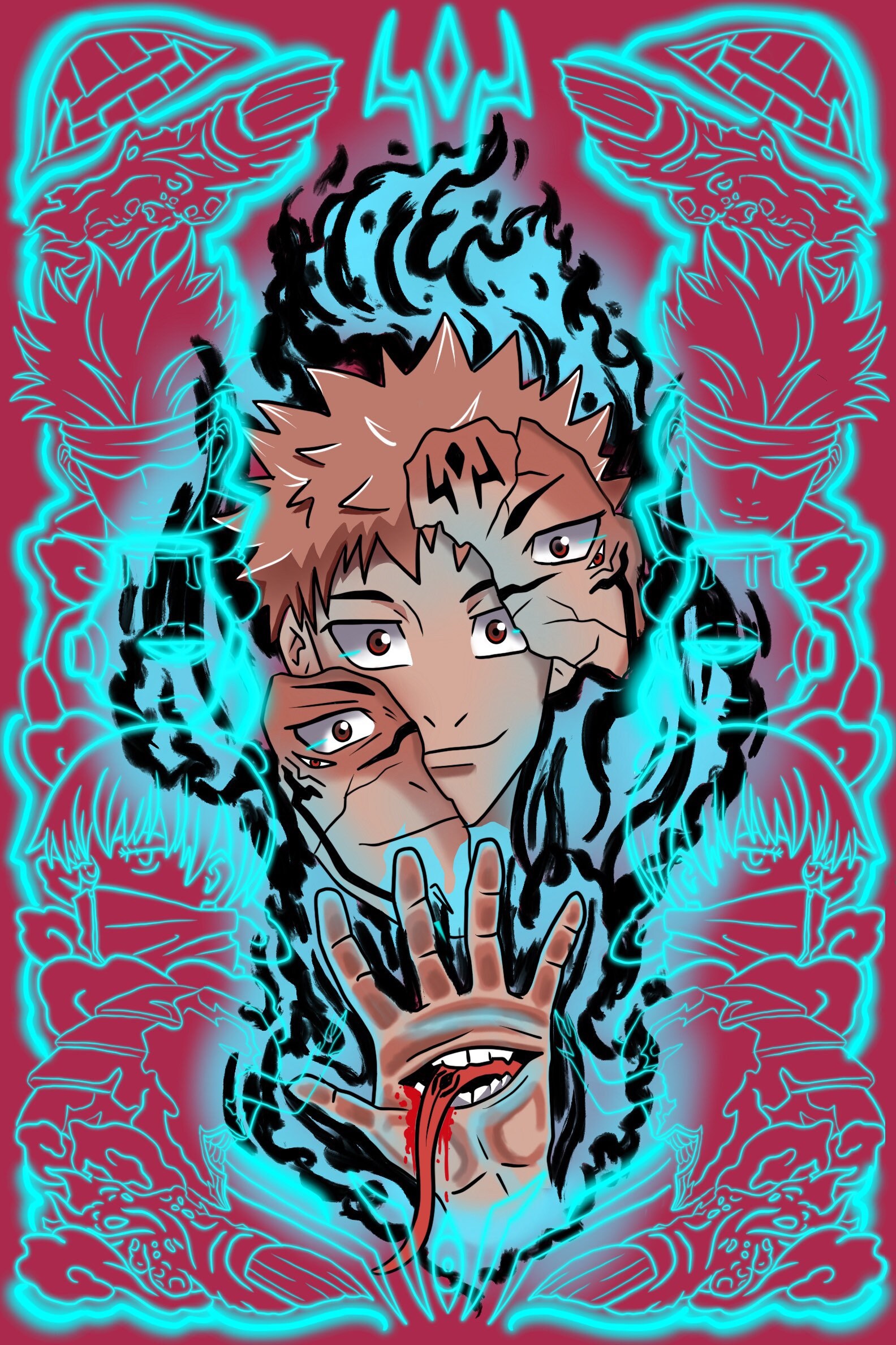 Jujujutsu Kaisen Print - Etsy