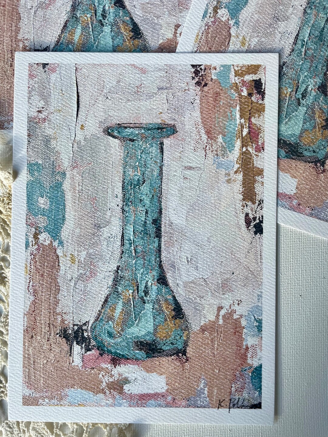 Tear Jar Print: Woman in Mark 5, Scripture Art on Watercolor Paper - Etsy