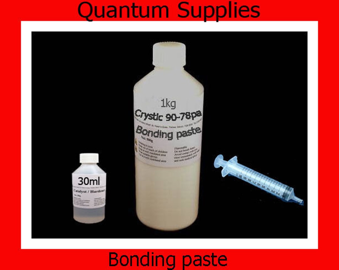Crystic Bonding Paste 1kg Use With Fibreglass Bonding - Etsy