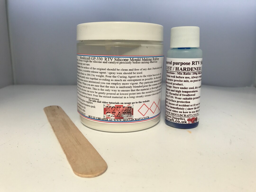 Mouldcraft Gp-rtv 330 Shore A30 250g Silicone Mould Making Rubber Kit ...
