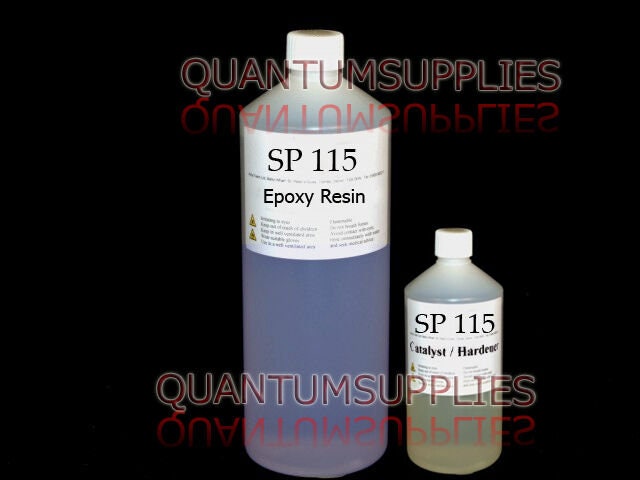 Sp115 2kg Ultra-clear Low Viscosity Laminating Epoxy Resin slow Carbon ...