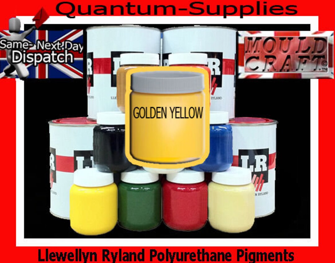 Golden Yellow Pigment for Polyester Gelcoat / Resin 250G Fibreglass ...