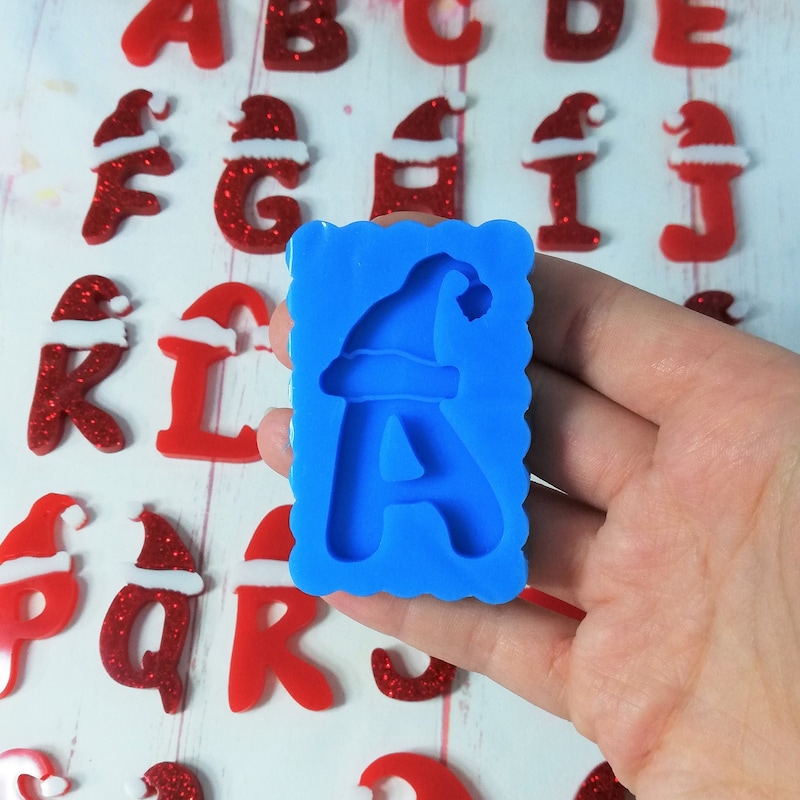 Polymer Clay Alphabet Molds - Etsy