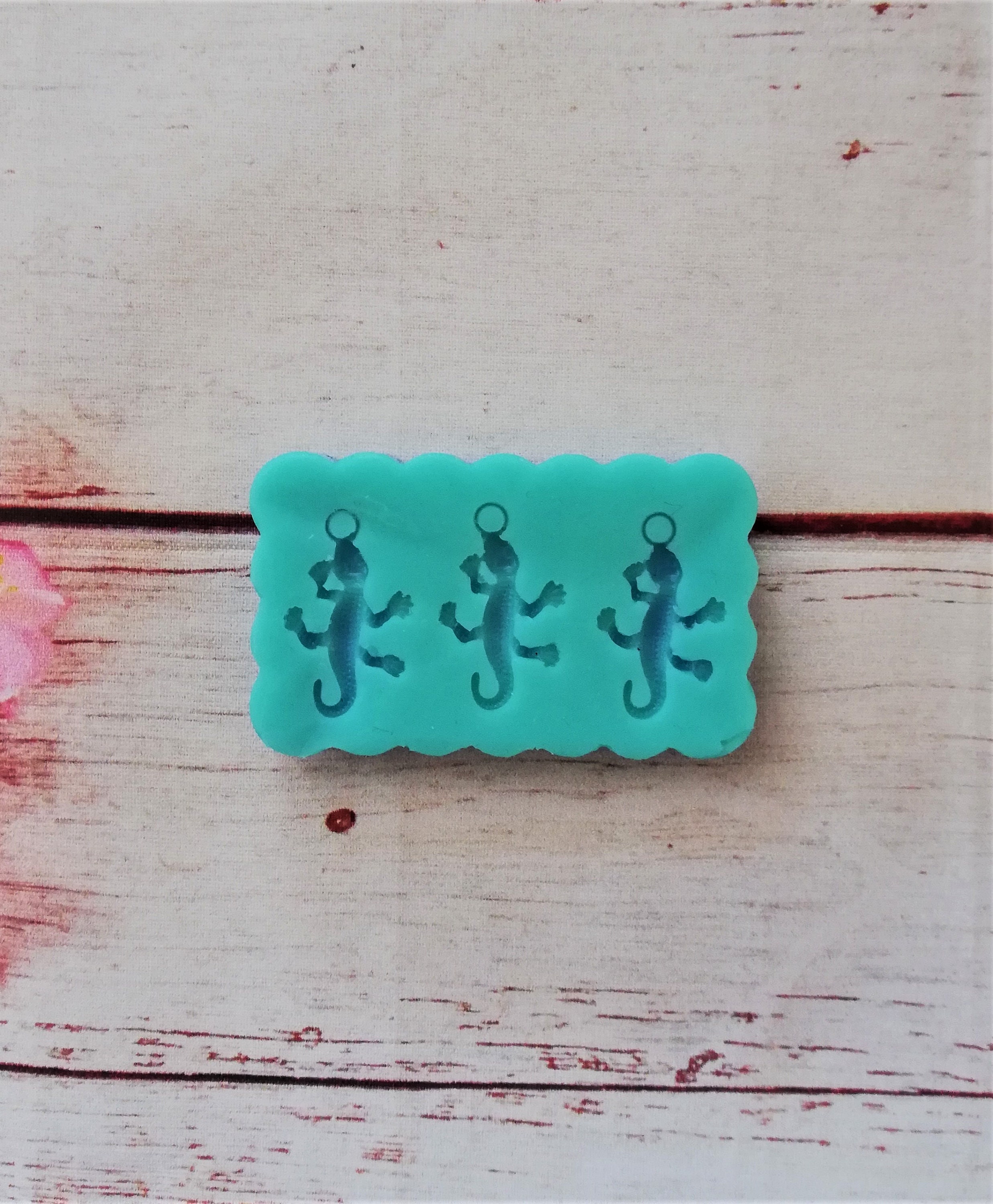 Lizards Silicone Molds for Resin and Polymer Clay Creations | Etsy