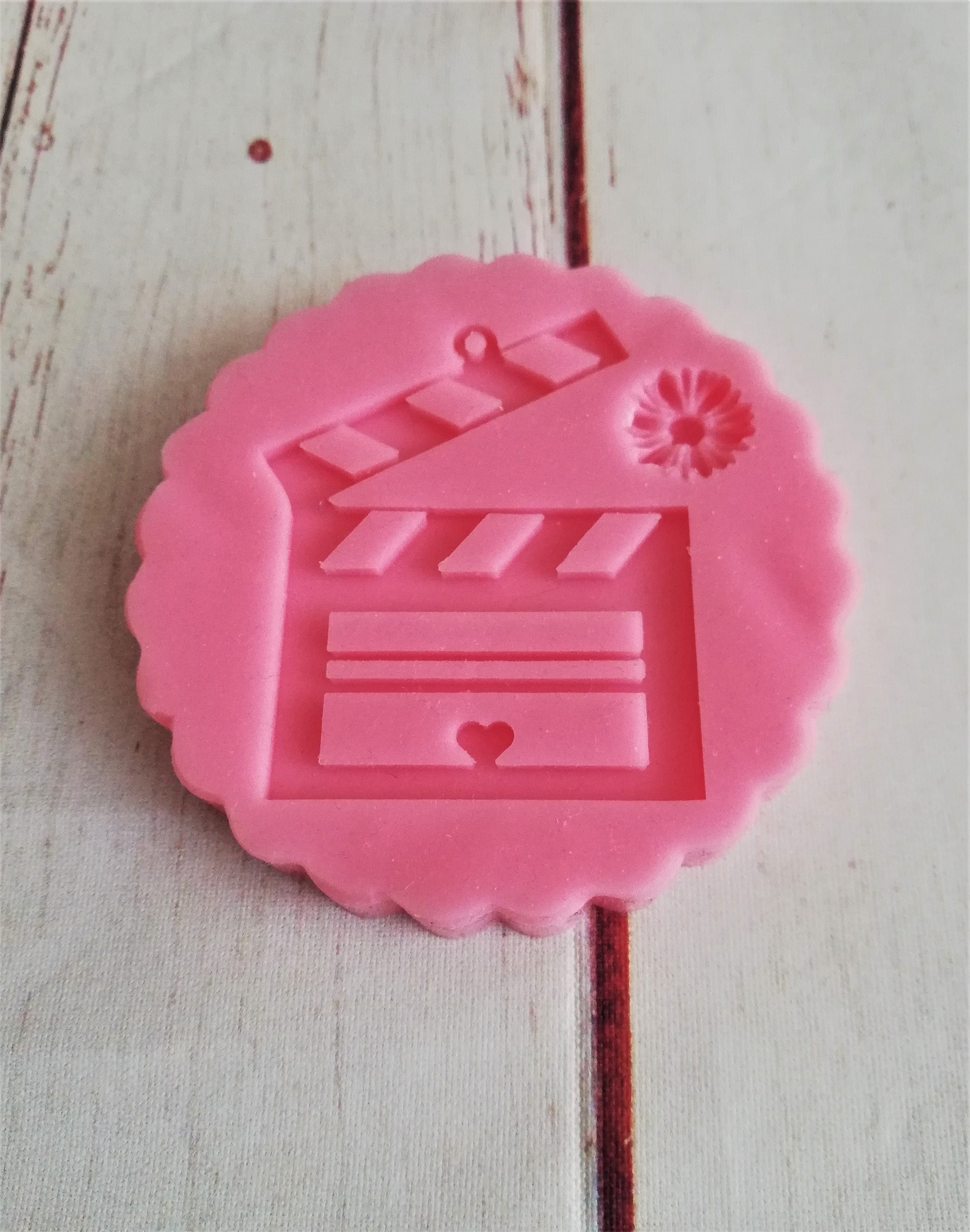 Clapperboard Ciak Silicone Mold for Resin and Polymer Clay - Etsy