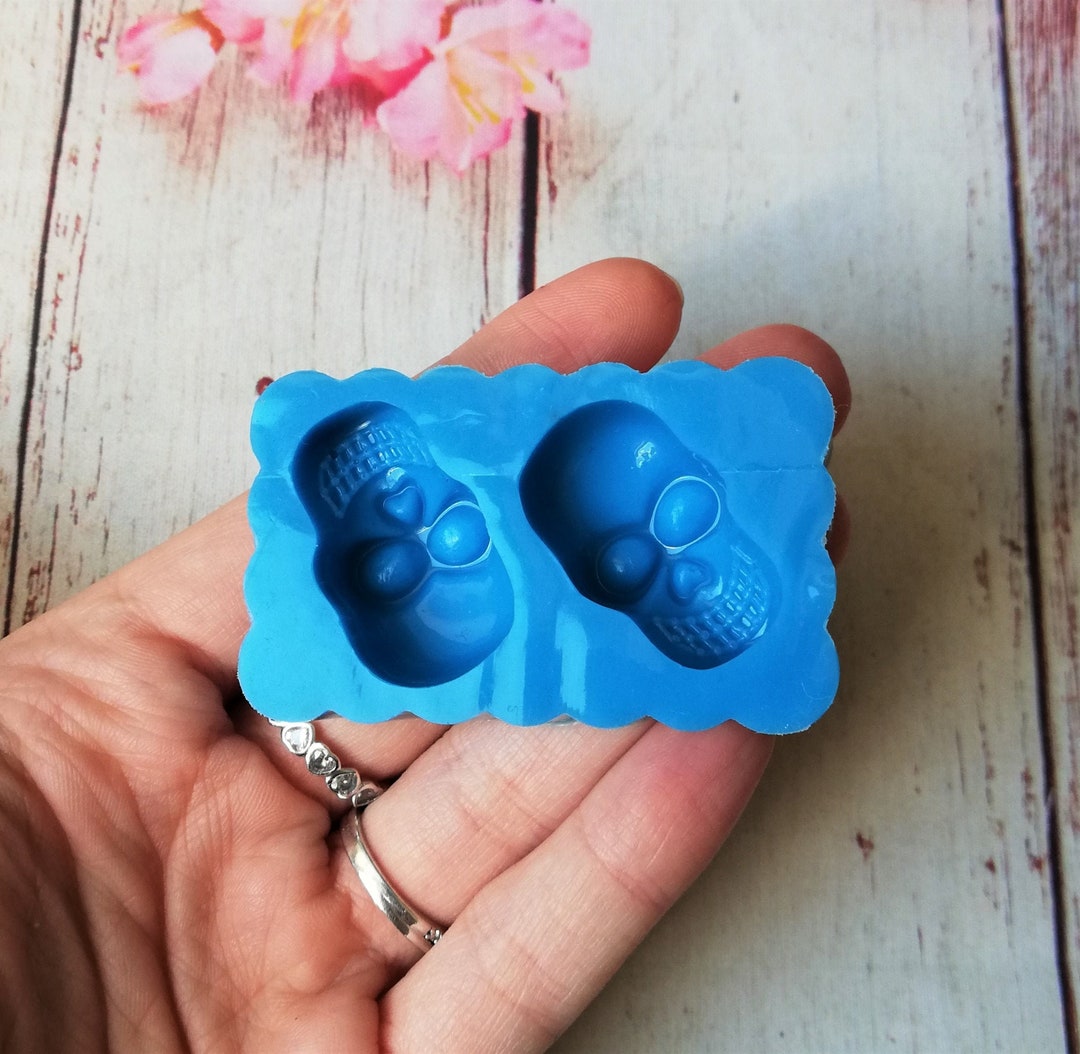 Skulls Silicone Mold for Resin and Polymer Clay Creations - Etsy