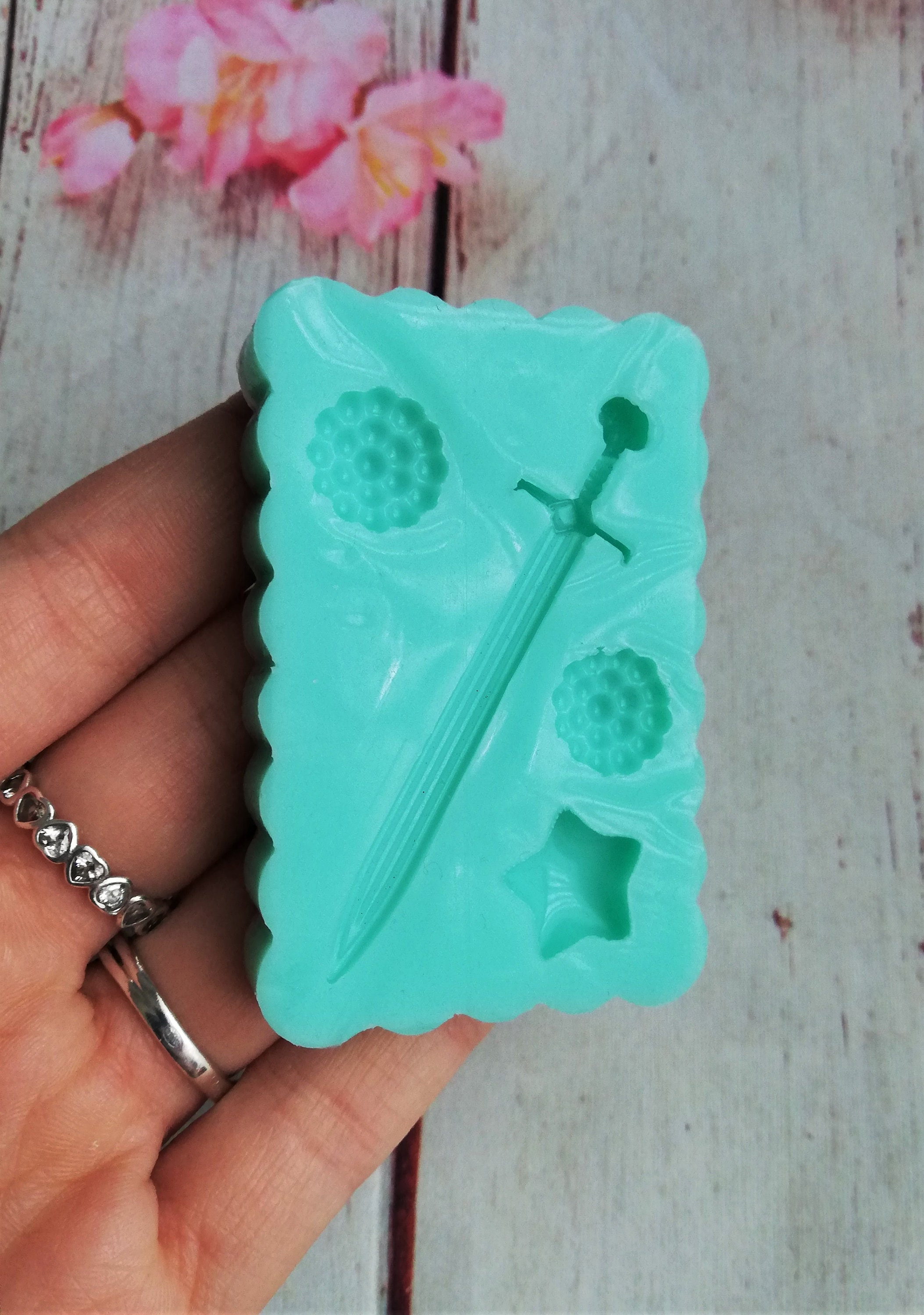 Sword Silicone Mold for Resin and Polymer Clay Creations - Etsy