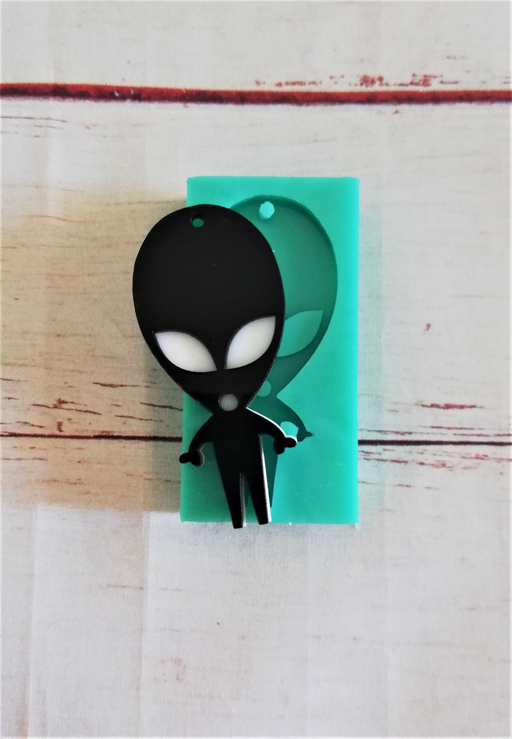 Alien Silicone Mold for Resin and Polymer Clay Creations - Etsy UK