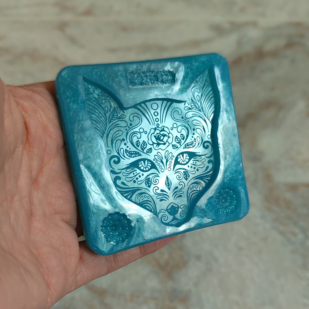 Doodles Cat Silicone Mold 6 Cm for Resin and Polymer Clay Creations - Etsy