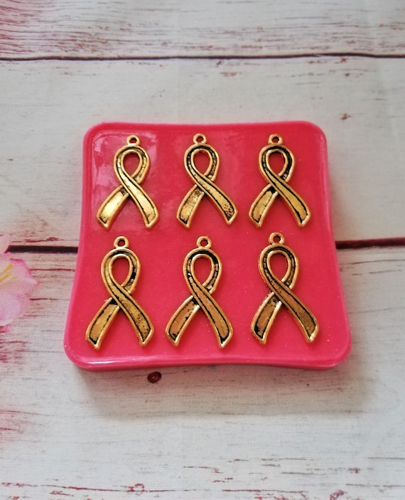 Pink Ribbon Silicone Mold for Resin and Polymer Clay Creations - Etsy