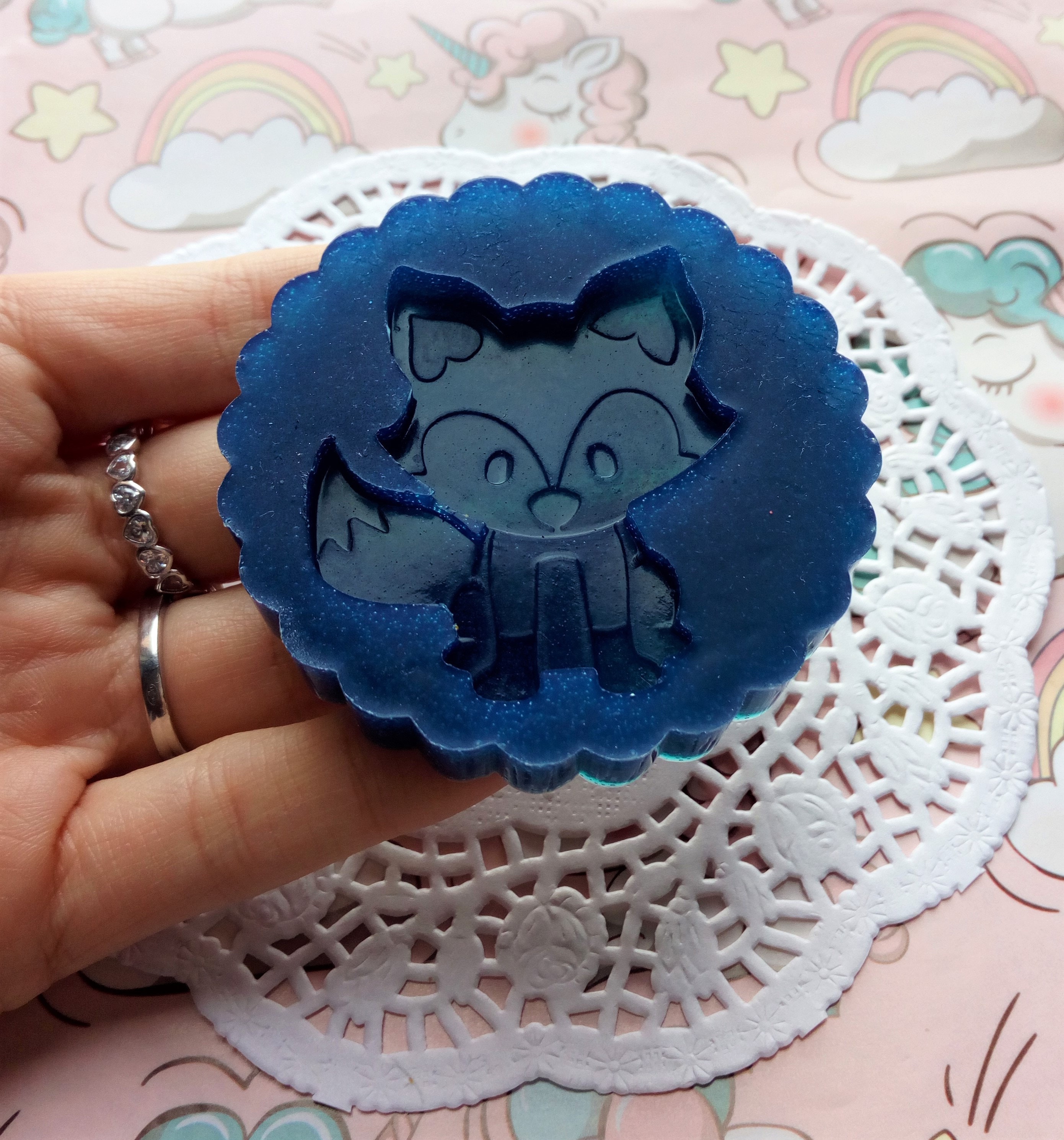 Cute Little Fox Silicone Mold for Resin and Polymer Clay Creations - Etsy