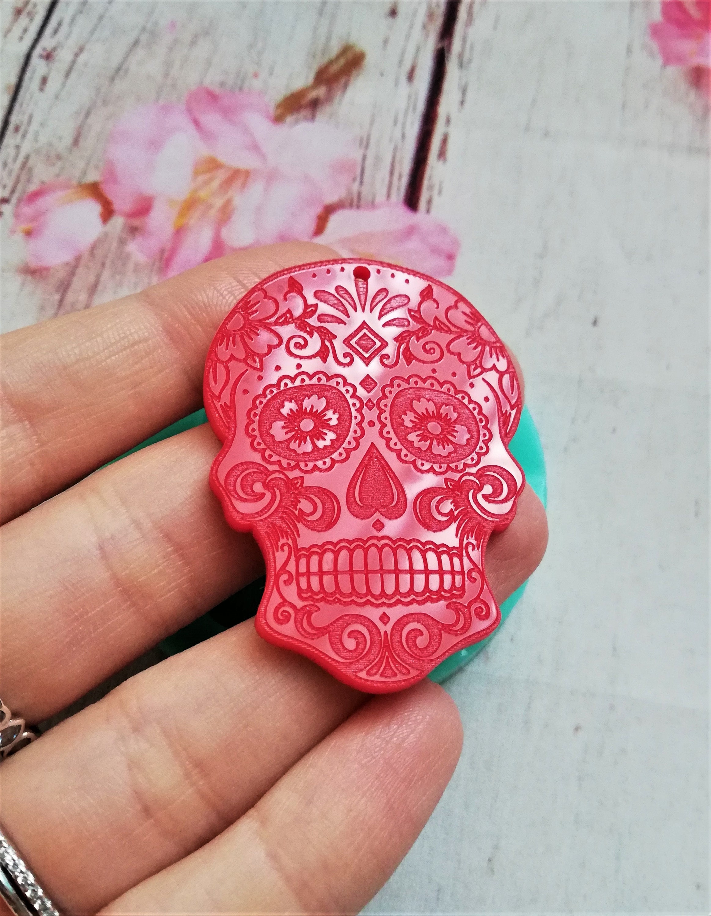Mexican Scull Silicone Mold for Resin and Polymer Clay - Etsy
