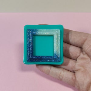 Square Frame Silicone Mold for Resin, Plaster, Soap, Wax and Polymer ...