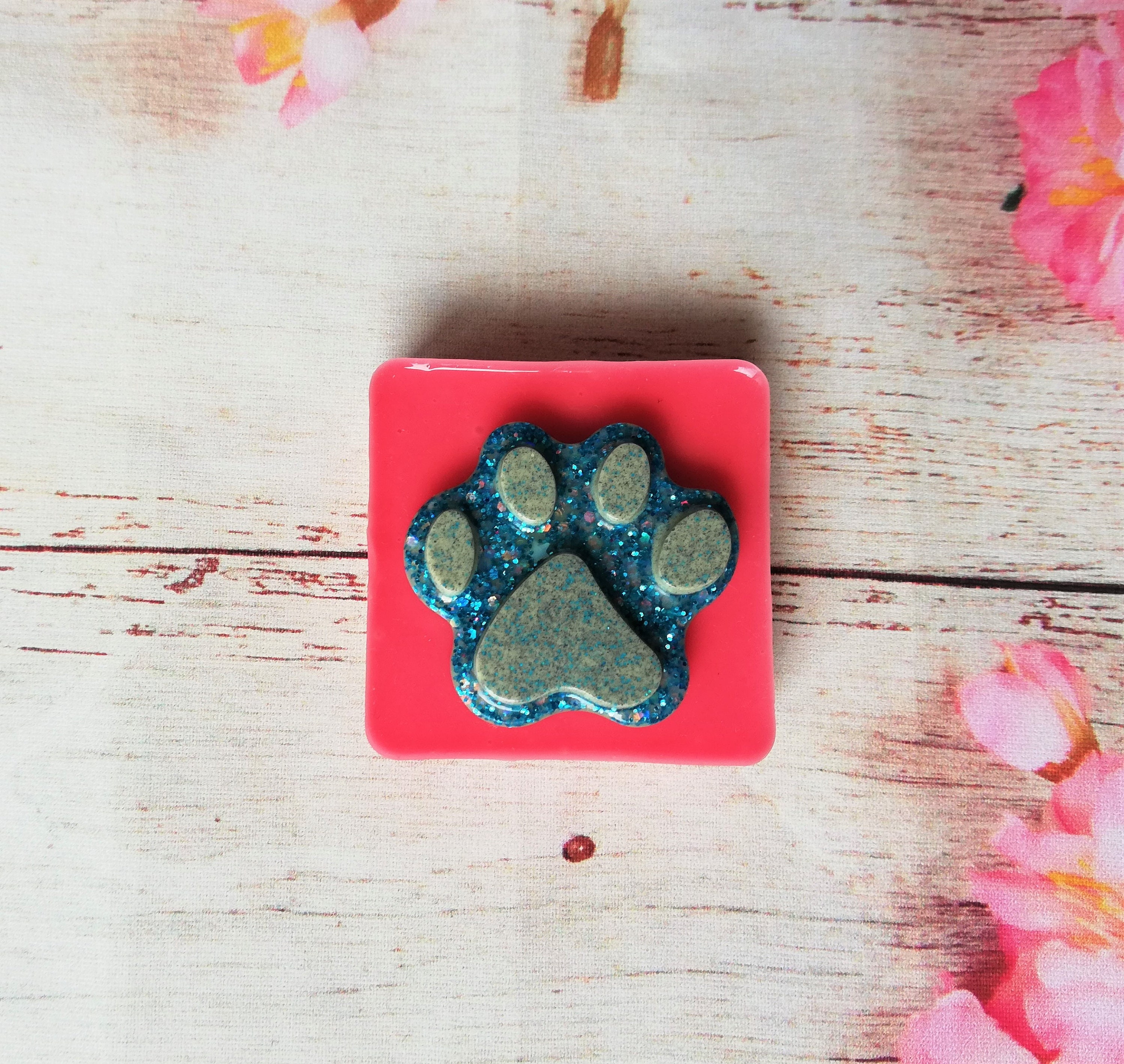 Paw Silicone Mold for Resin and Polymer Clay Creations - Etsy