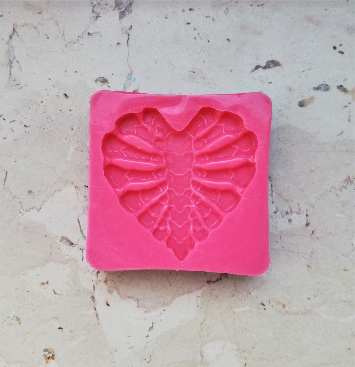 Rib Cage Heart Silicone Mold for Resin and Polymer Clay Creations - Etsy