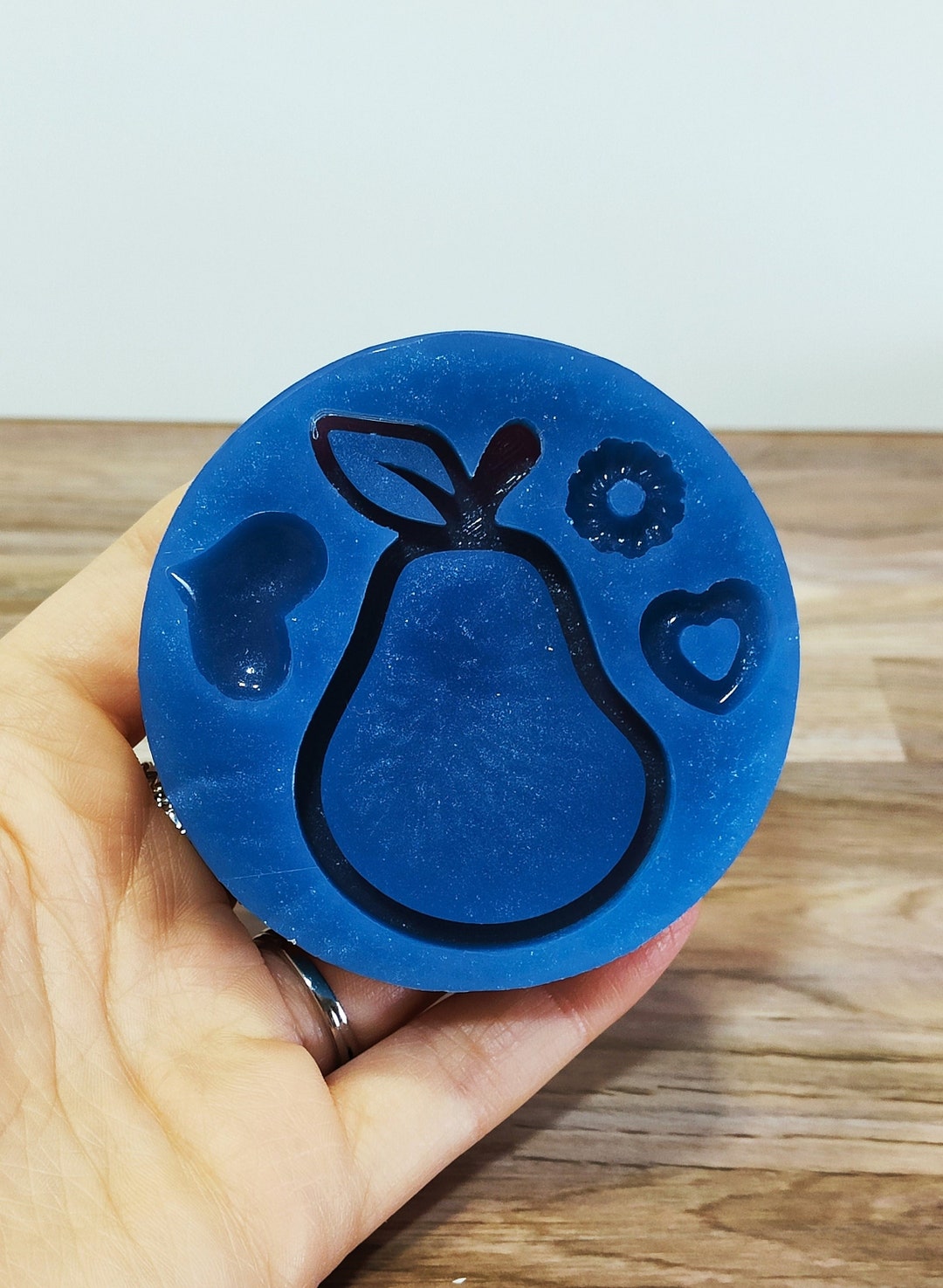 Pear Fruit Shaker Silicone Mold for Resin and Resin Uv Creations - Etsy