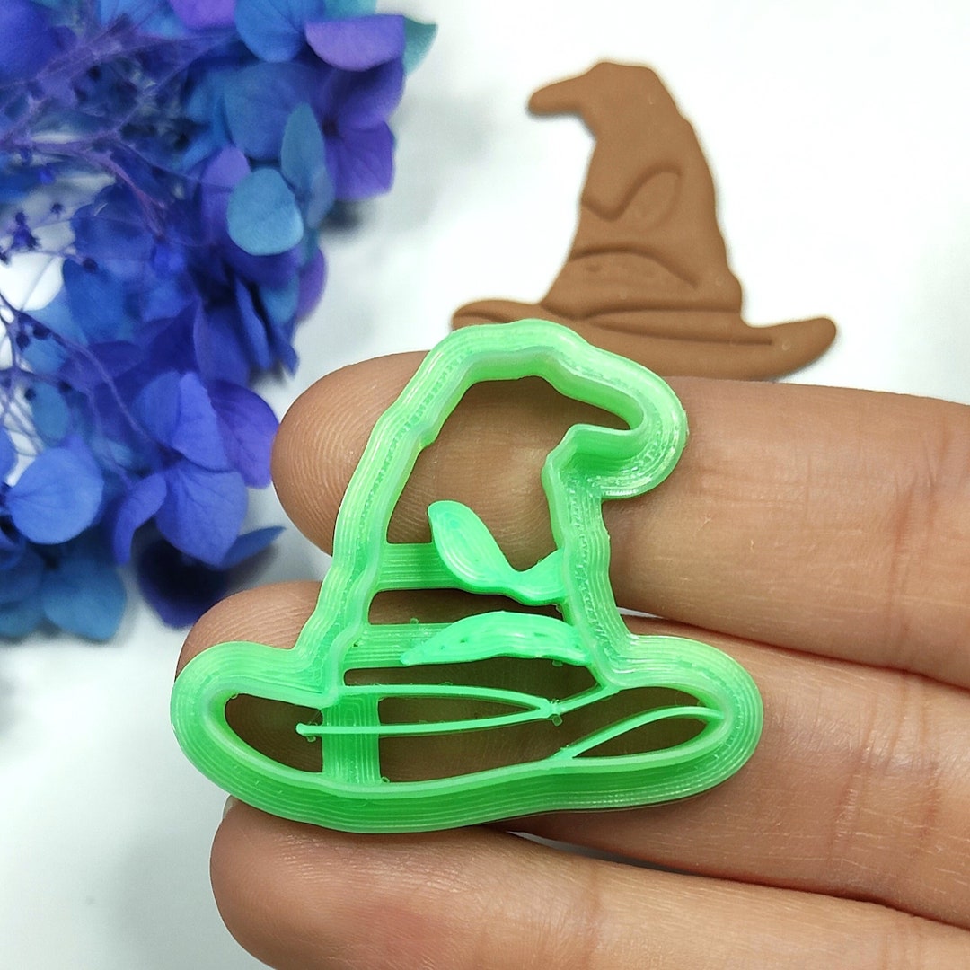 Wizard Sorting Hat Cutter for Polymer Clay Polymer Clay Tools Earring ...