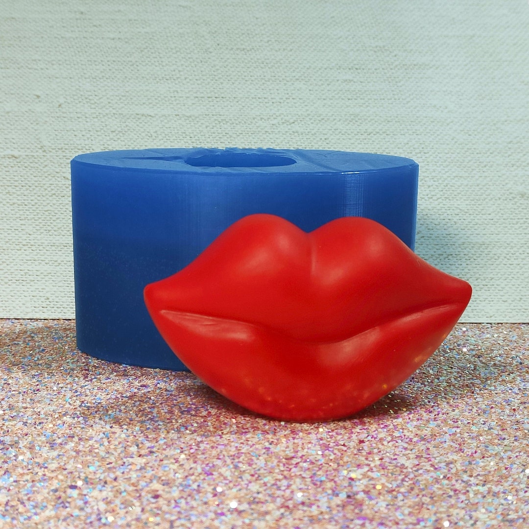 Big Lips 3D Silicone Mold for Resin, Wax and Plaster Creations - Etsy