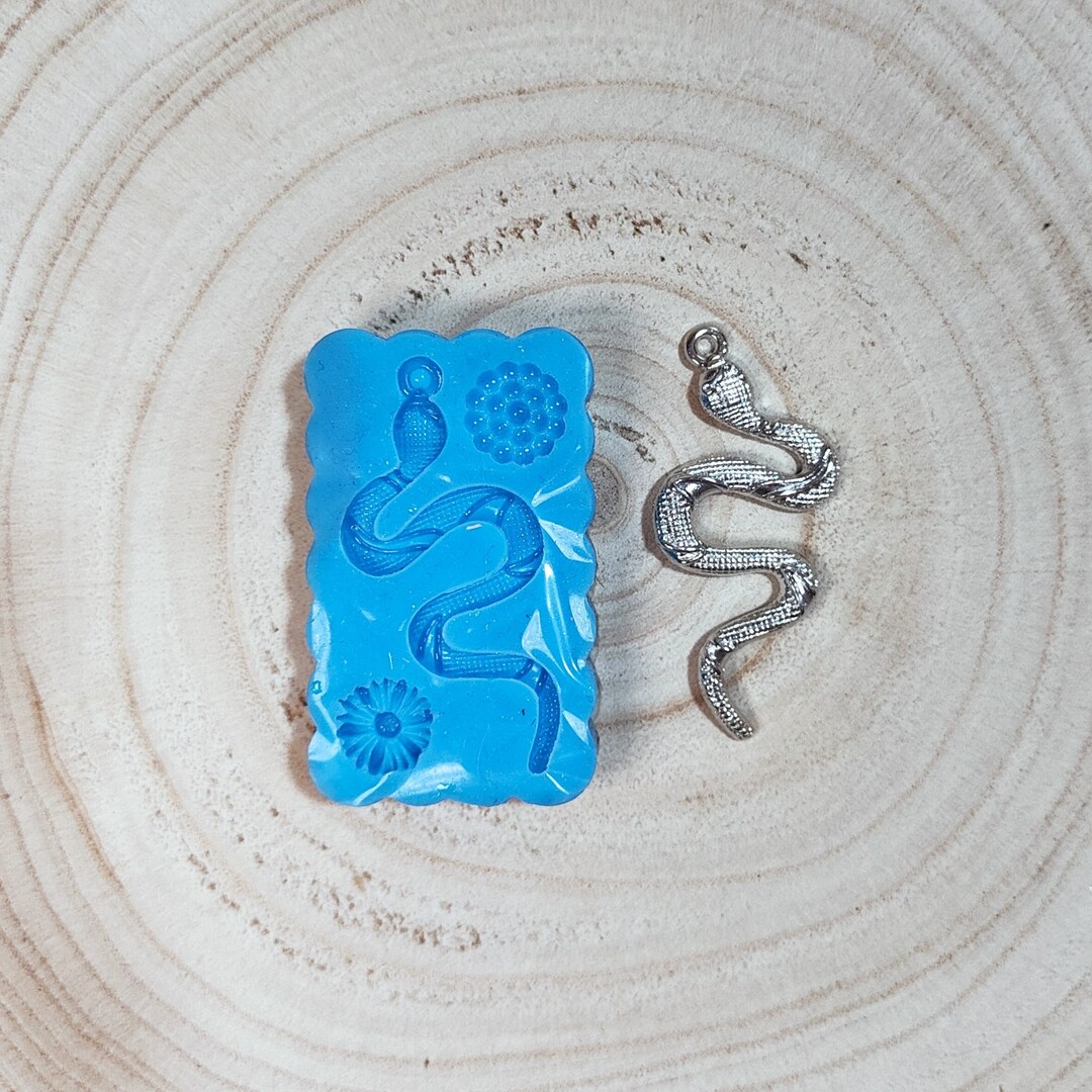 Snake Silicone Mold 5 CM for Resin and Polymer Clay Creations - Etsy