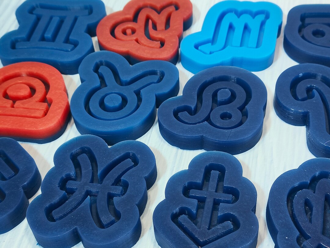 Zodiac Sign Shakers Silicone Molds Complete Set for Resin Creations - Etsy