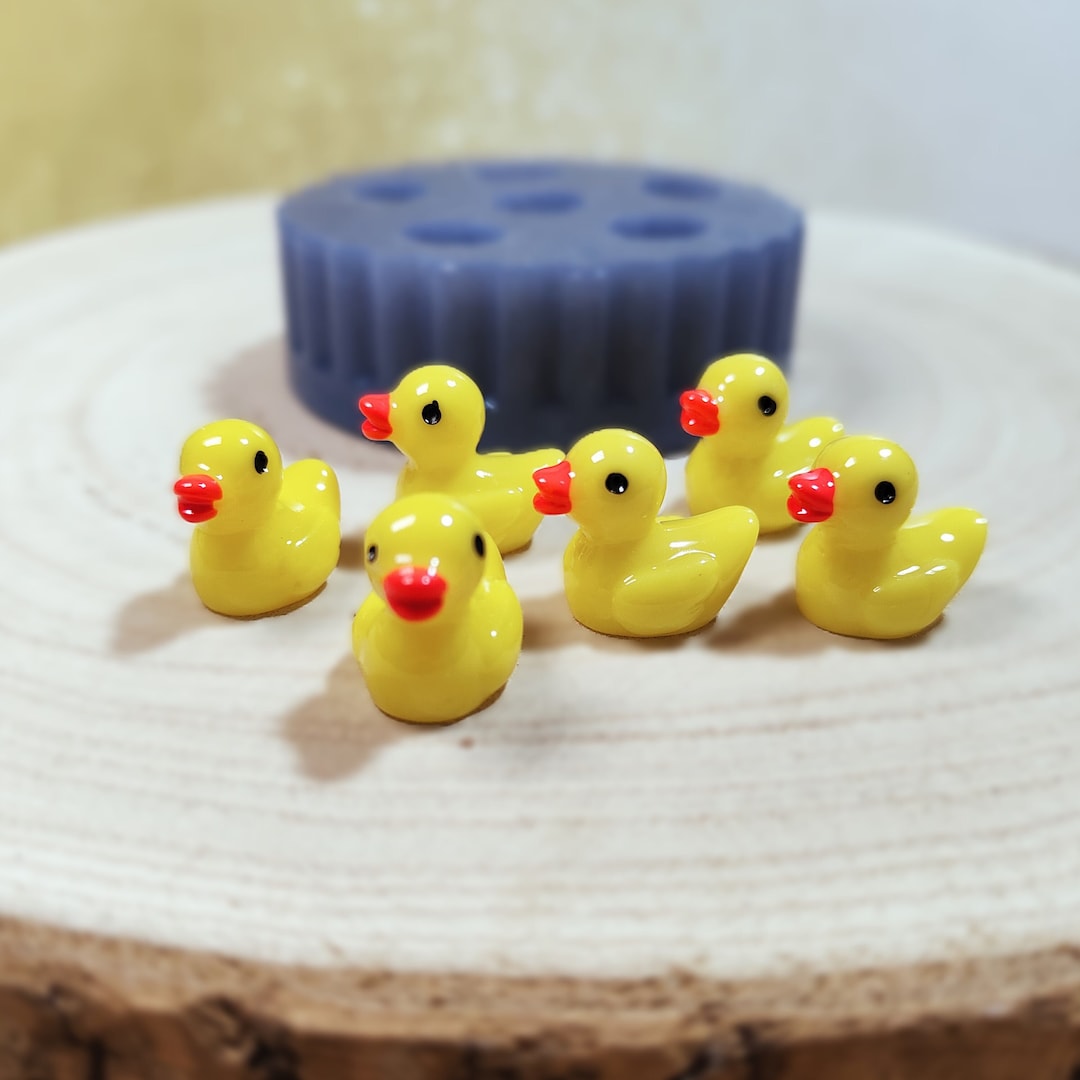 Ducks 3d Silicone Mold 2 Cm for Resin, Plaster and Polymer Clay ...