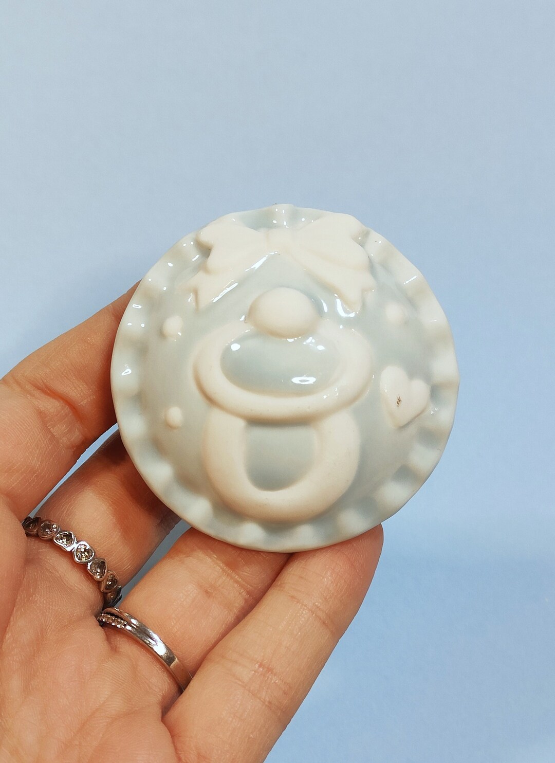 Baby Pacifier Locket Silicone Mold for Resin and Plaster Creations - Etsy