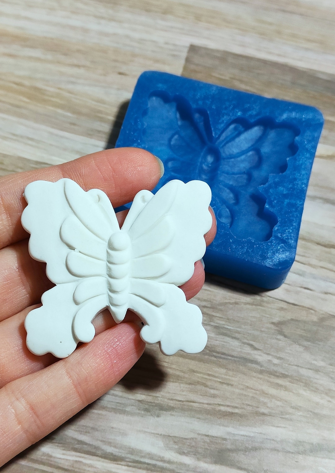 Butterfly Silicone Mold 5 Cm for Resin, Plaster and Polymer Clay ...