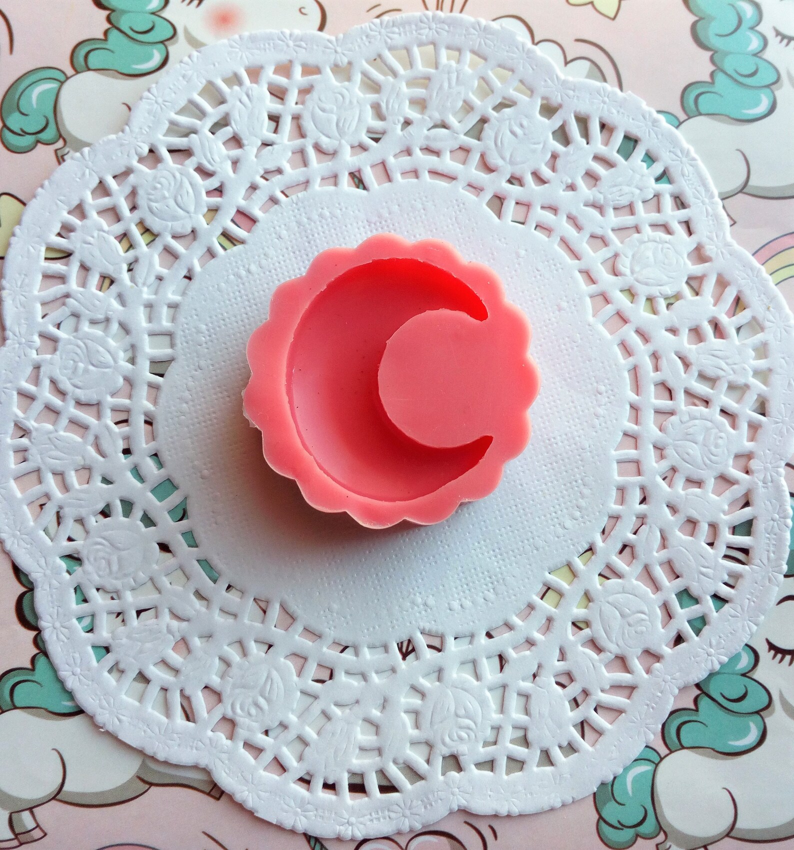 Puffy Moon Silicone Mold for Resin and Polymer Clay Creations - Etsy