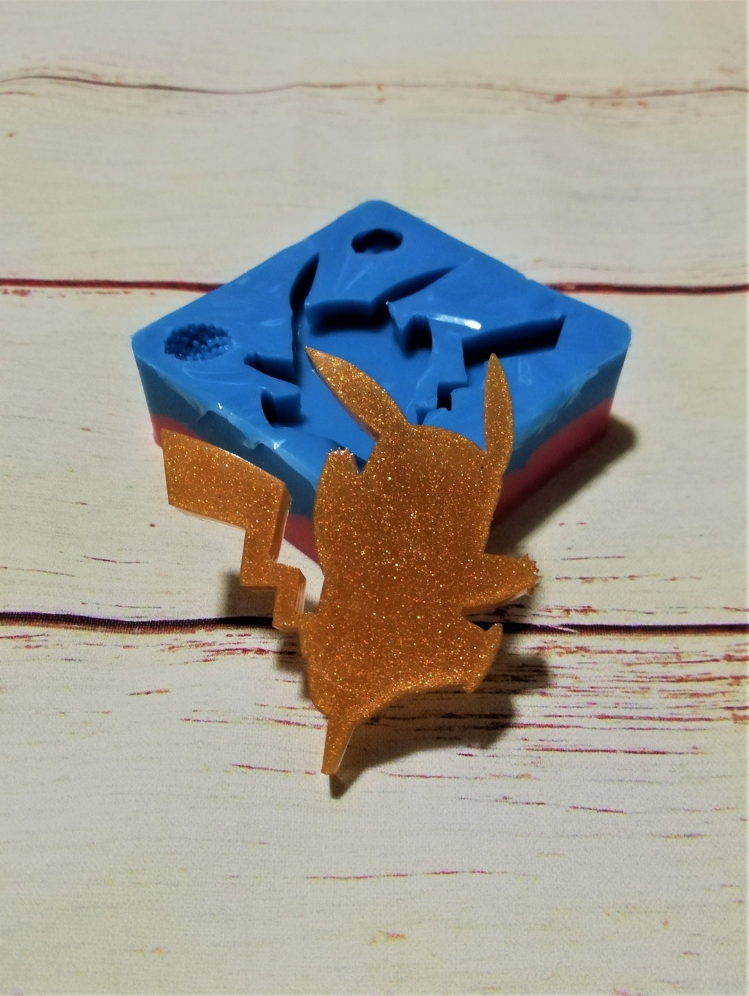 Pikachu Pokèmon Silicone Mold for Resin and Polymer Clay Creations - Etsy