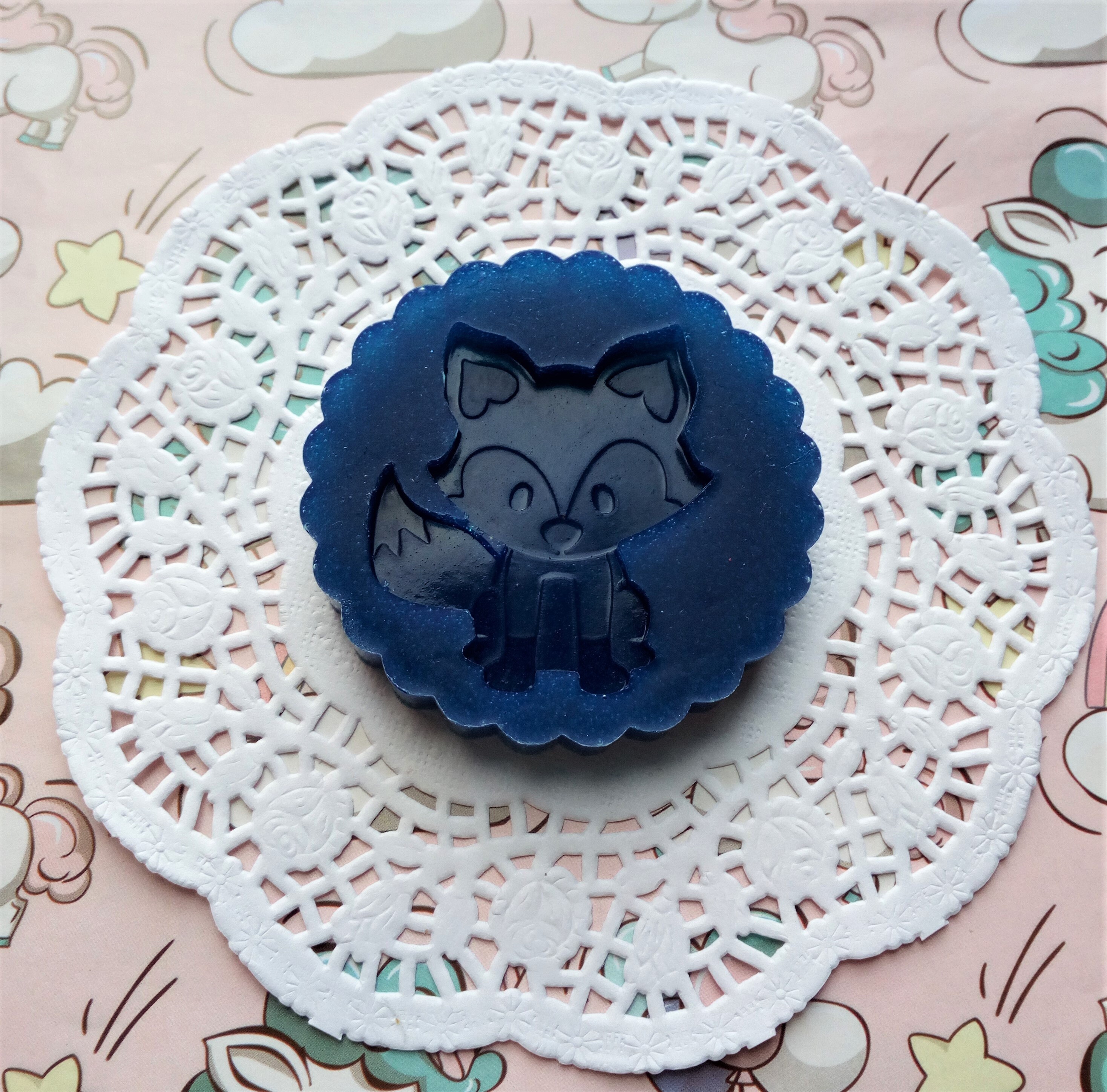 Cute Little Fox Silicone Mold for Resin and Polymer Clay Creations - Etsy